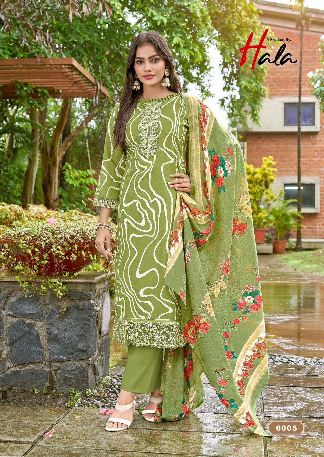 Buy HALA Superstar Girl Vol-06 Cotton Suits at Wholesale Price | Amrah ...