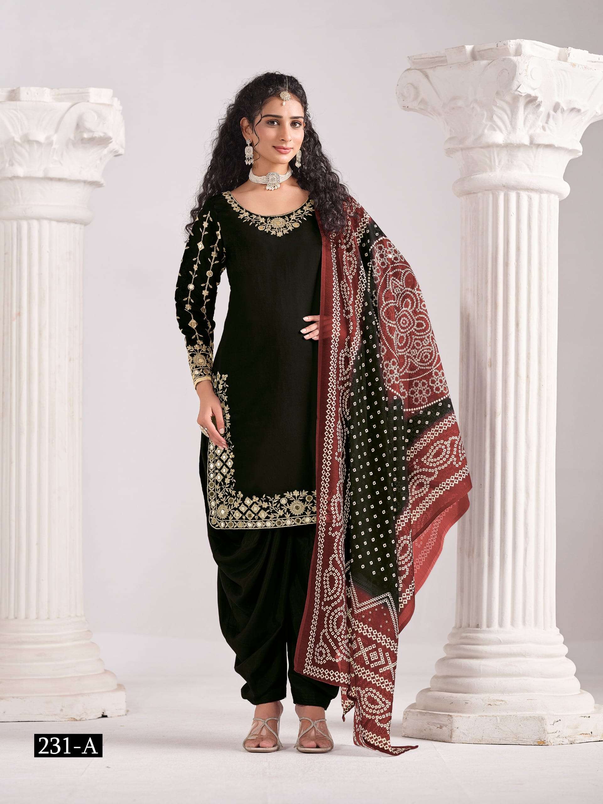 TWISHA AANAYA VOL-231 4 Design Semi Stitched Silk Collection Wholesale ...