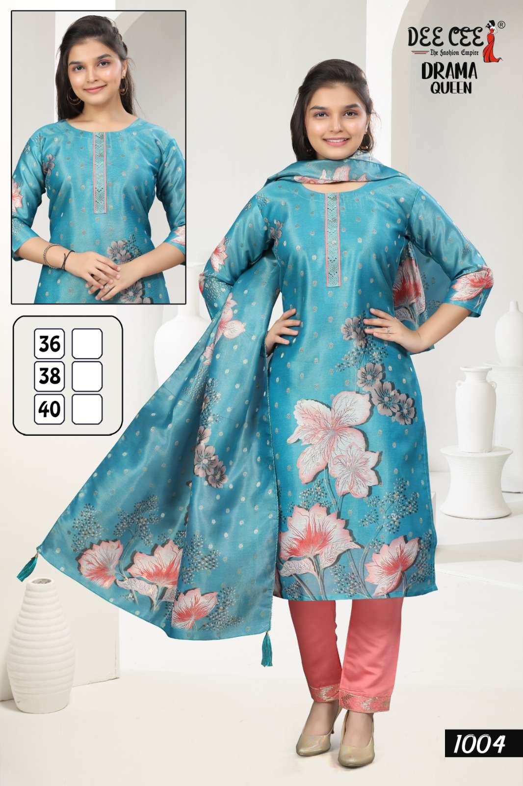 DEE CEE DRAMA QUEEN Wholesale Full Stitched Catalog by Amrah Wholesale