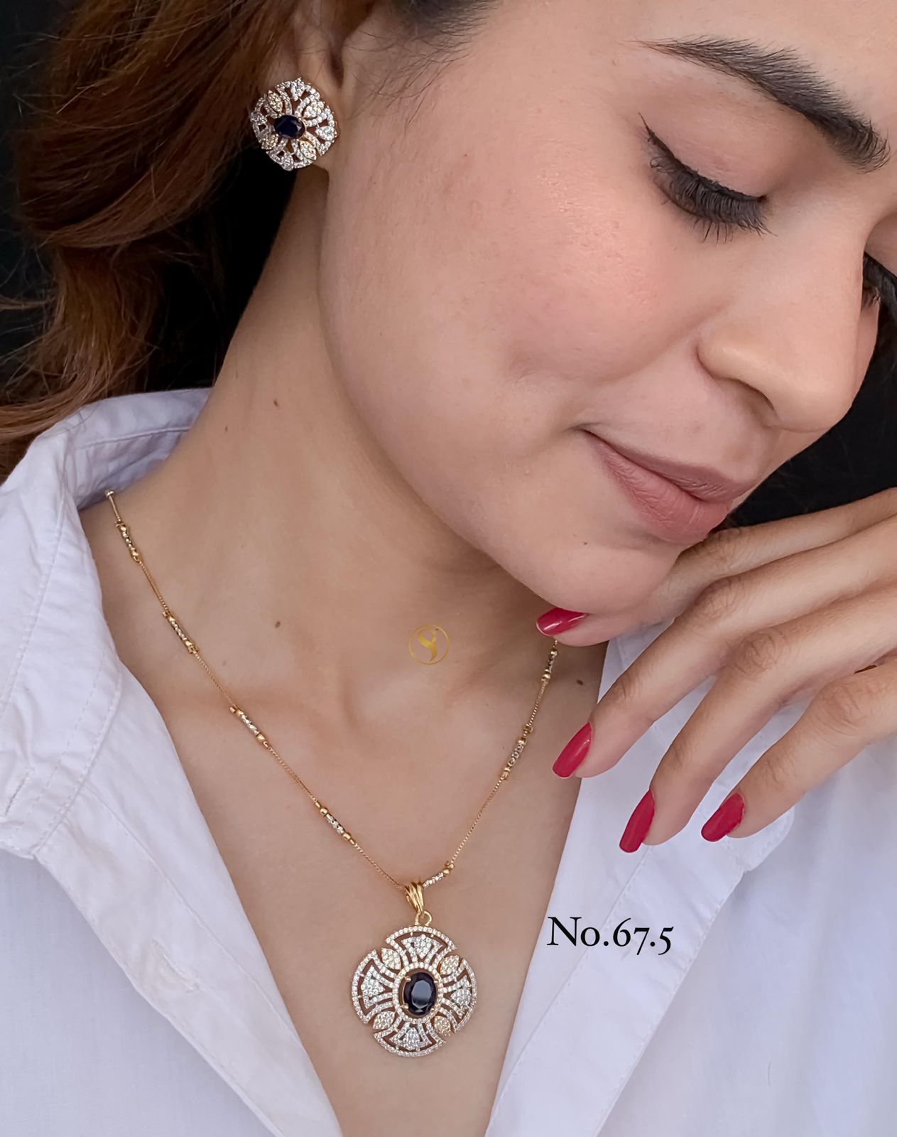 Ad Diamond Fancy Pendal Set 11 – Amrah Wholesale Rose Gold Jewelry ...