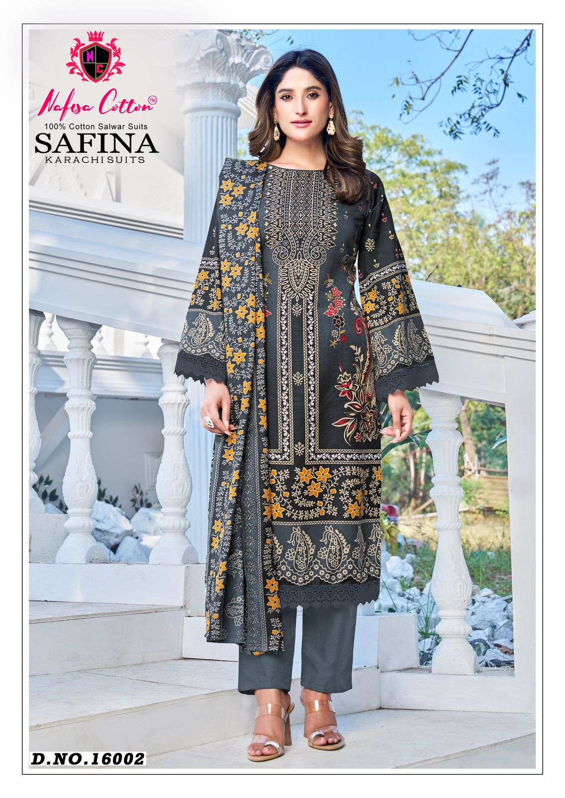 NAFISA COTTON SAFINA VOL-16 Pure Cotton Printed Pakistani Dresses ...