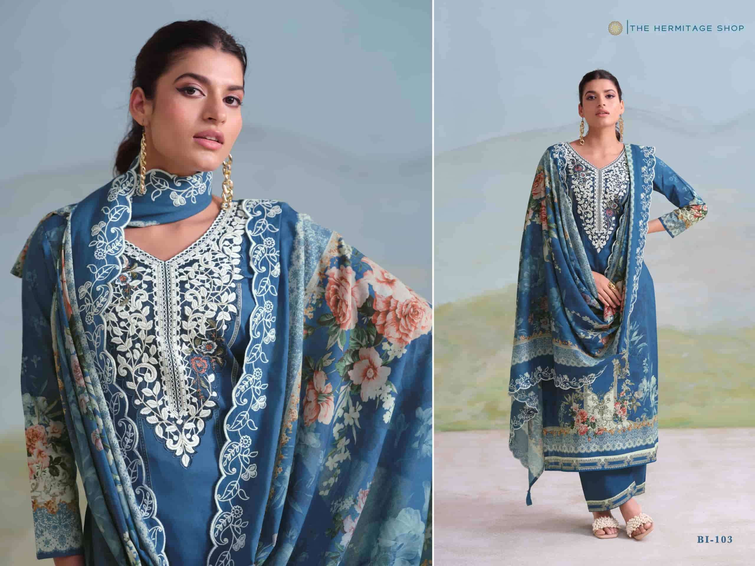 The Hermitage Shop Bin Saeed Originals Giza Lawn Pakistani Suit - Amrah ...