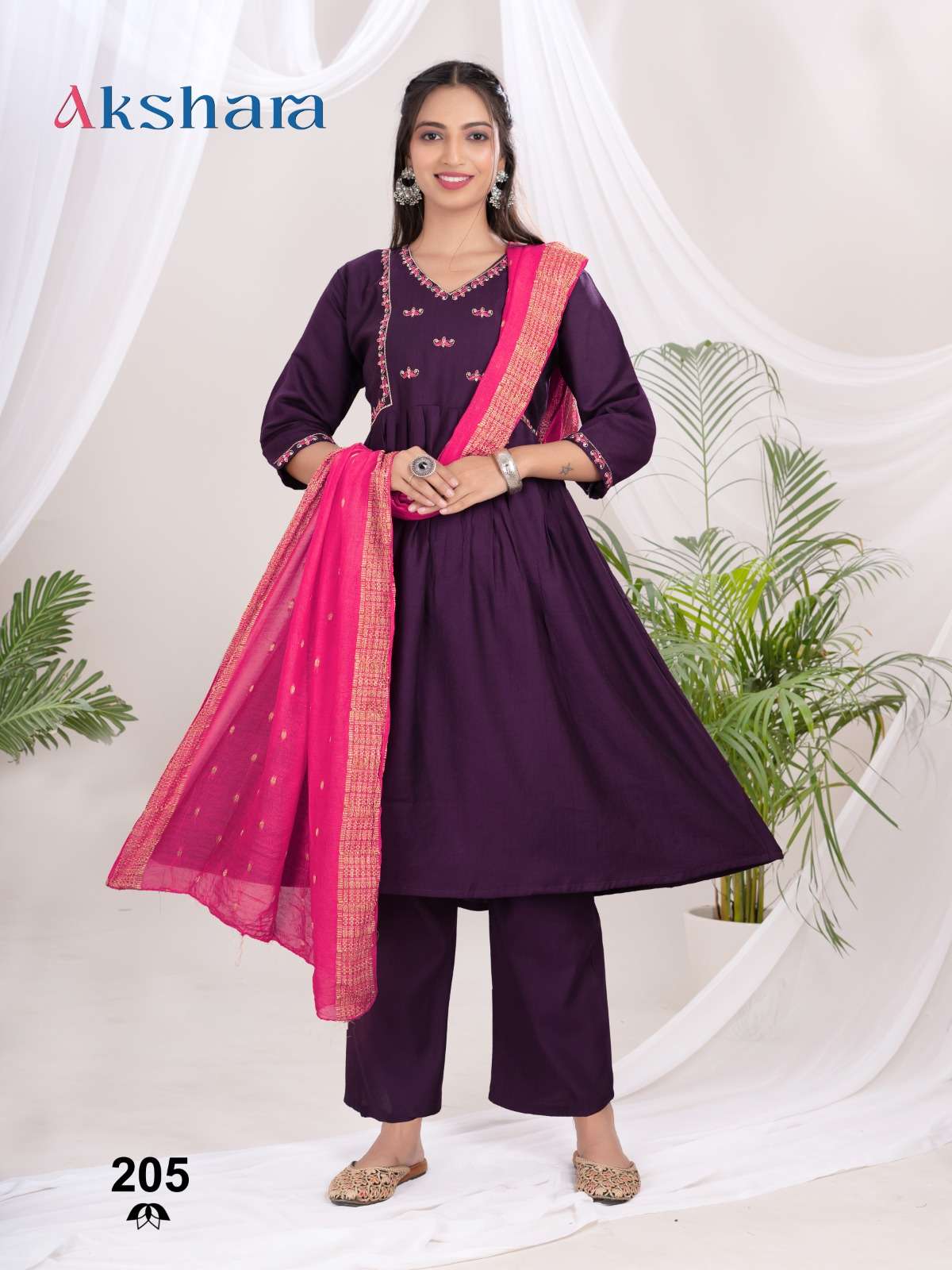 Trendy Akshara Vol 2 Ready-made 3 Piece Suit Wholesale Price – Amrah ...