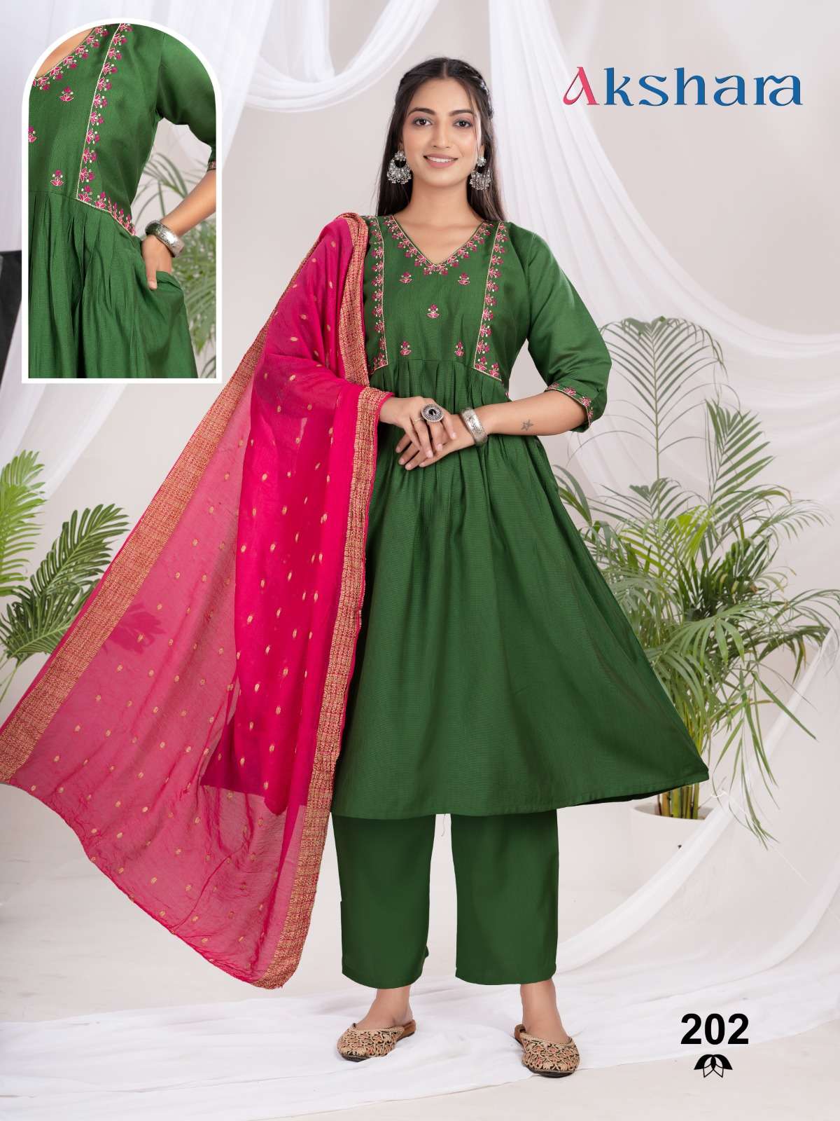 Trendy Akshara Vol 2 Ready-made 3 Piece Suit Wholesale Price – Amrah ...