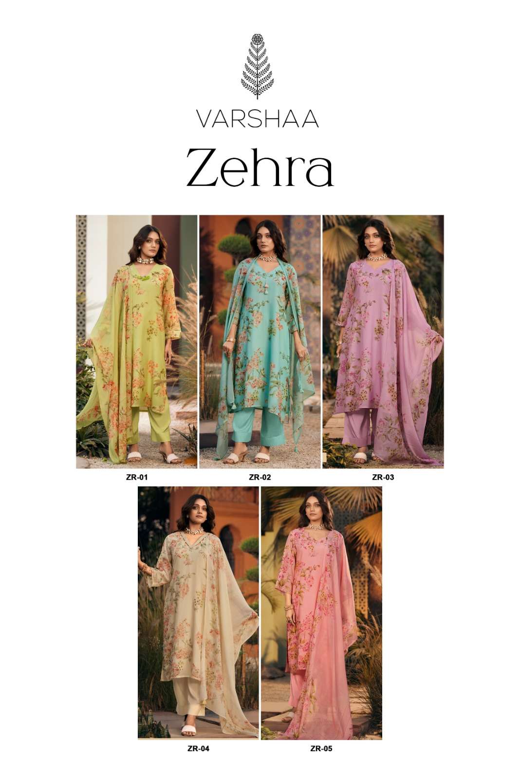 Zehra Mul Chanderi Dress Material Catalogue | Wholesale Price | Surat ...